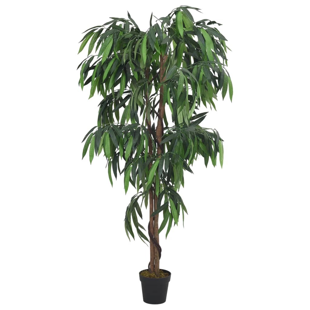 Artificial mango tree with 450 leaves green 120 cm